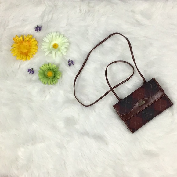 Vintage | Bags | Vintage Carryland Plaid Mini Bag | Poshmark